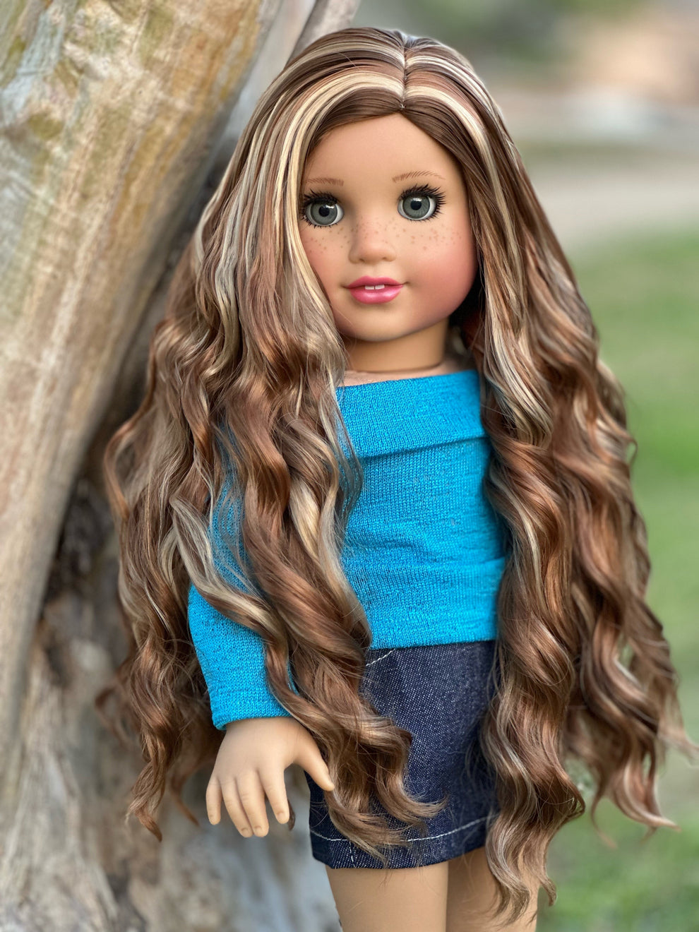 Lavish “Caramel Cascade” Spirals – DallasDollCo