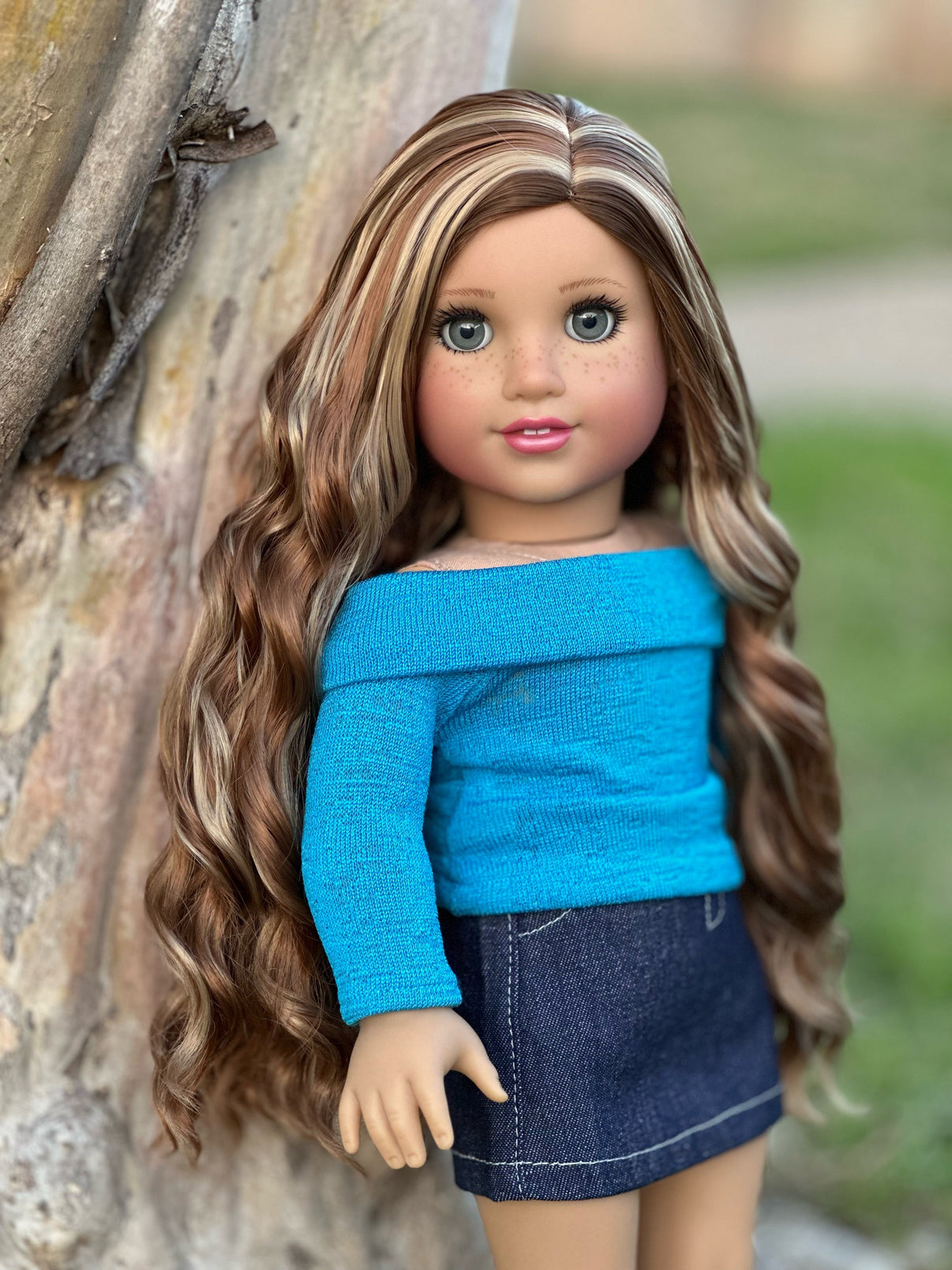 Lavish “Caramel Cascade” Spirals – DallasDollCo