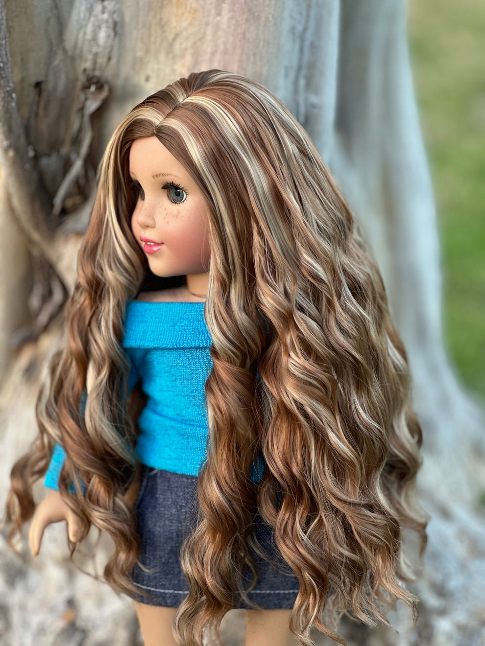 Lavish “Caramel Cascade” Spirals – DallasDollCo